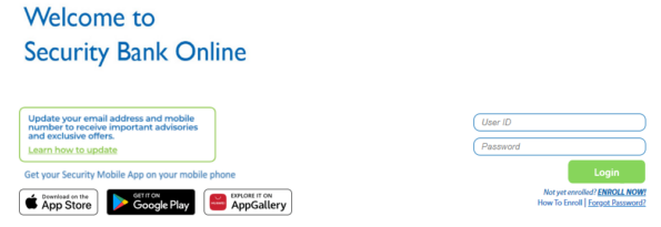 How to Generate a SoA from Security Bank Online